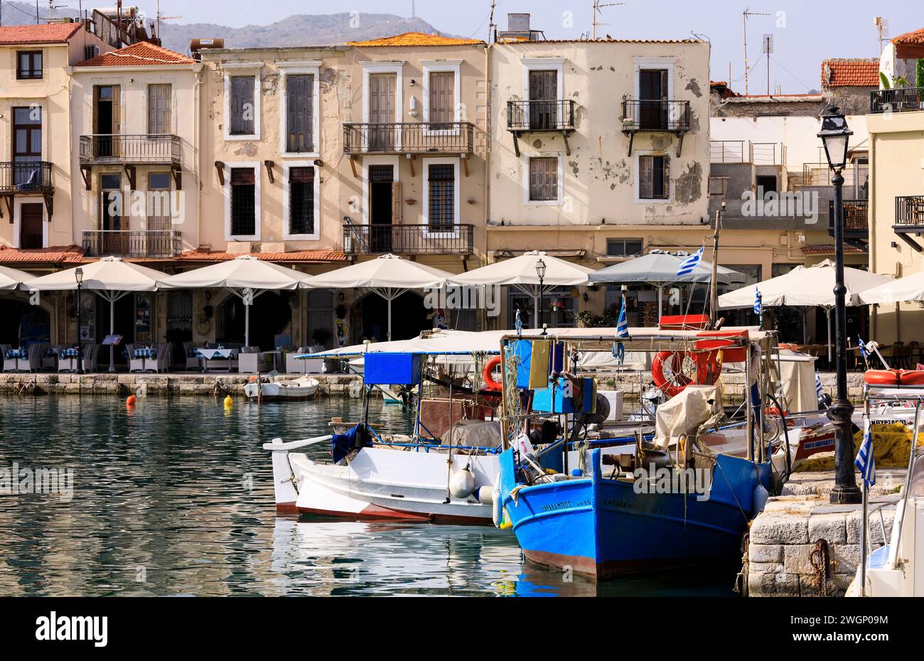 Rethymnon historic old town centre hi-res stock photography and images ...
