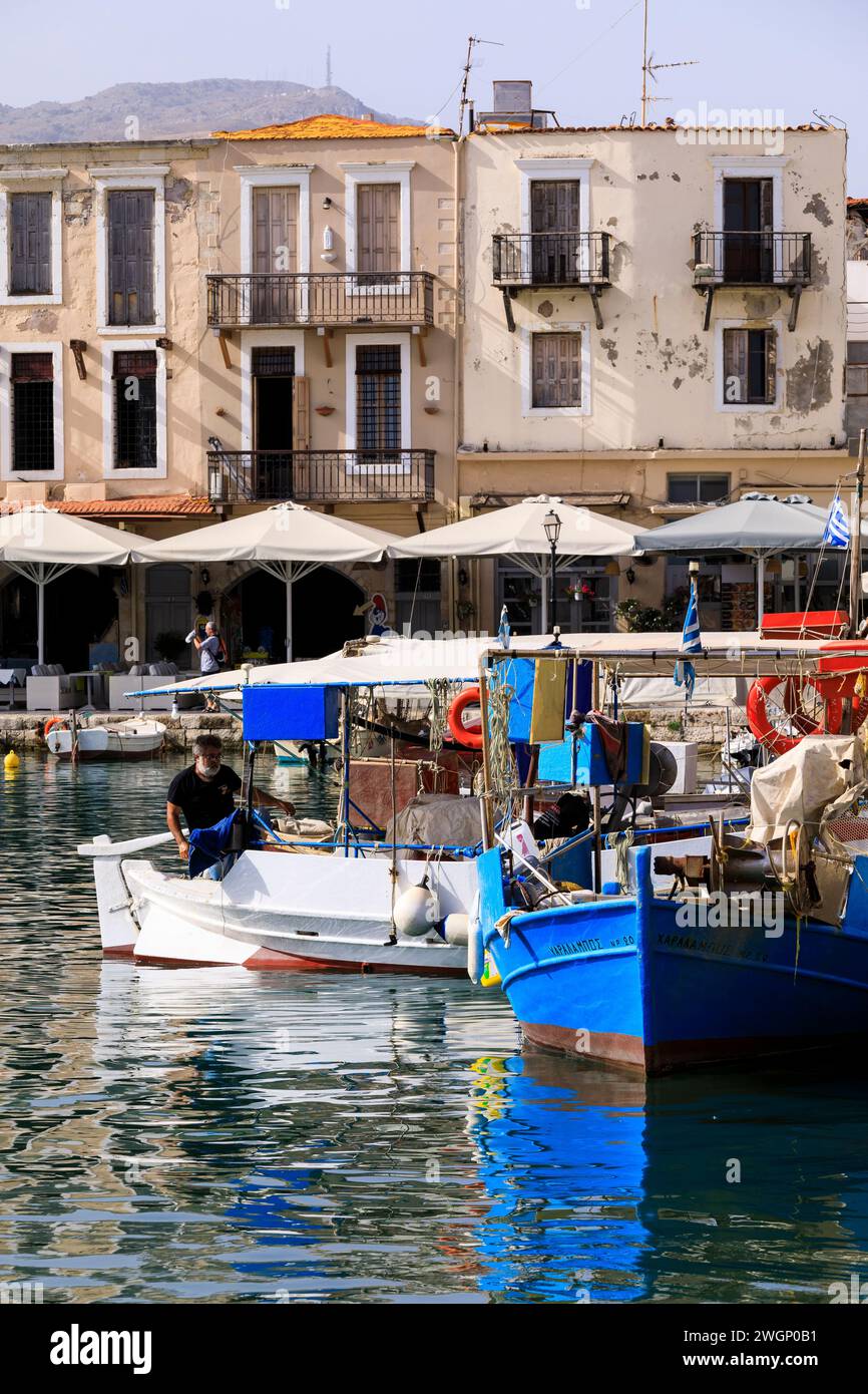 Rethymnon historic old town centre hi-res stock photography and images ...