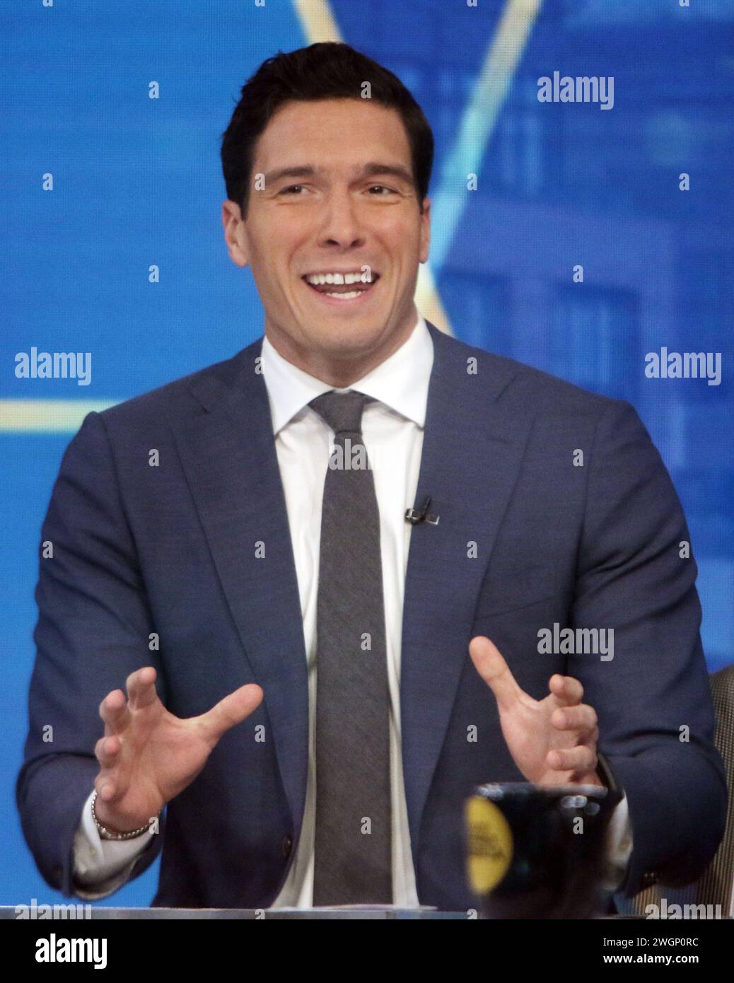 February 05, 2024 Will Reeves on Good Morning America in New York ...