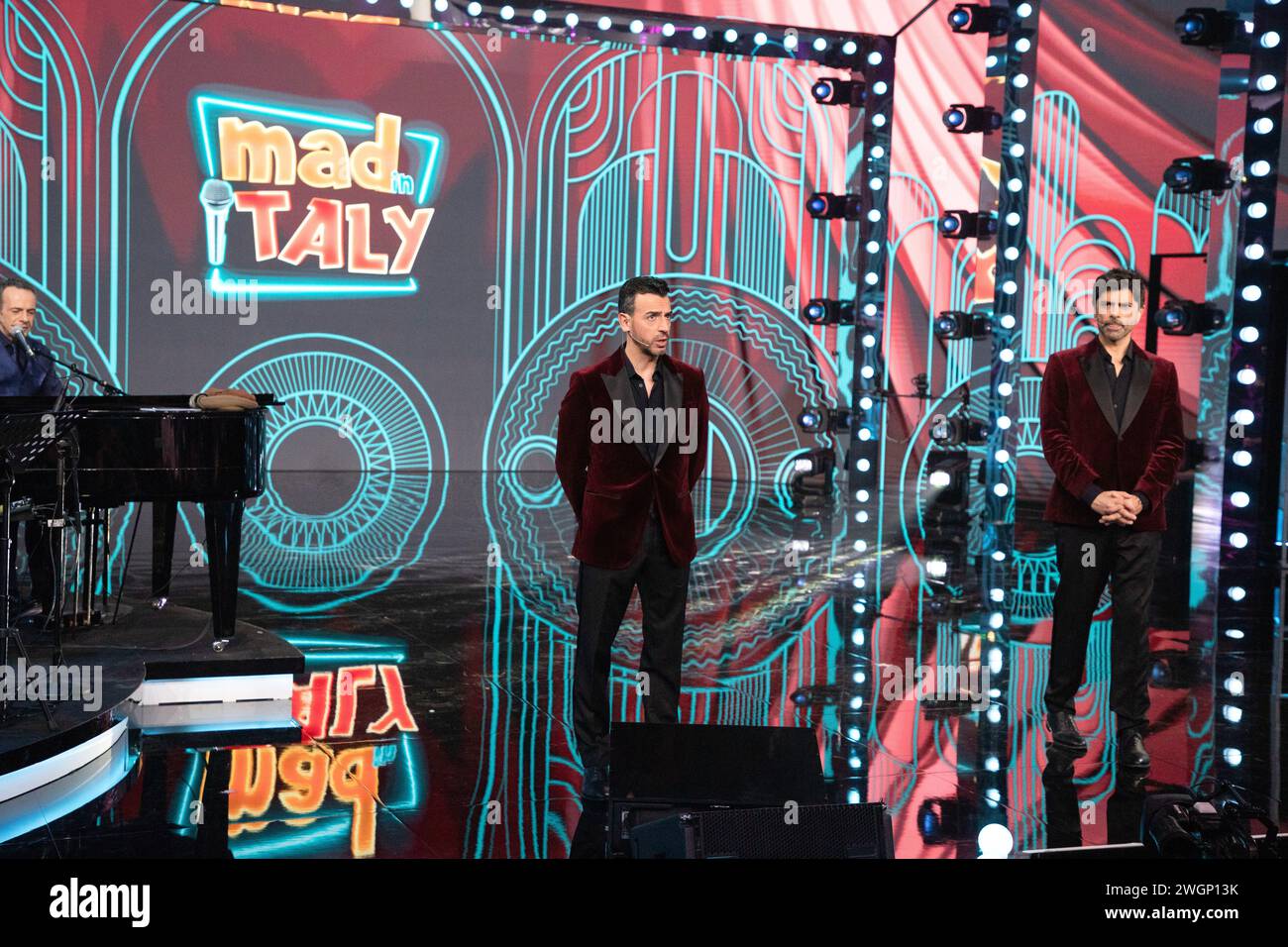 Naples, Italy. 04th Feb, 2024. Rosario Morra (L) and Luigi Esposito (R ...