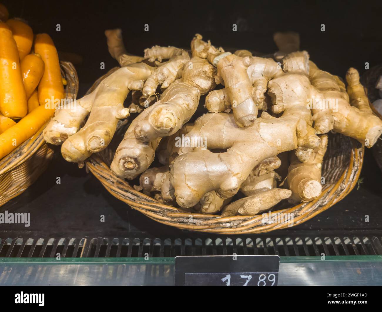 Ginger roots displayed in hi-res stock photography and images - Alamy