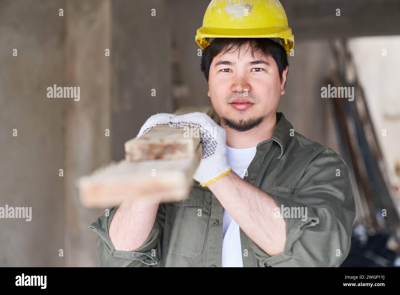 Portrait professional male carpenter hi-res stock photography and ...