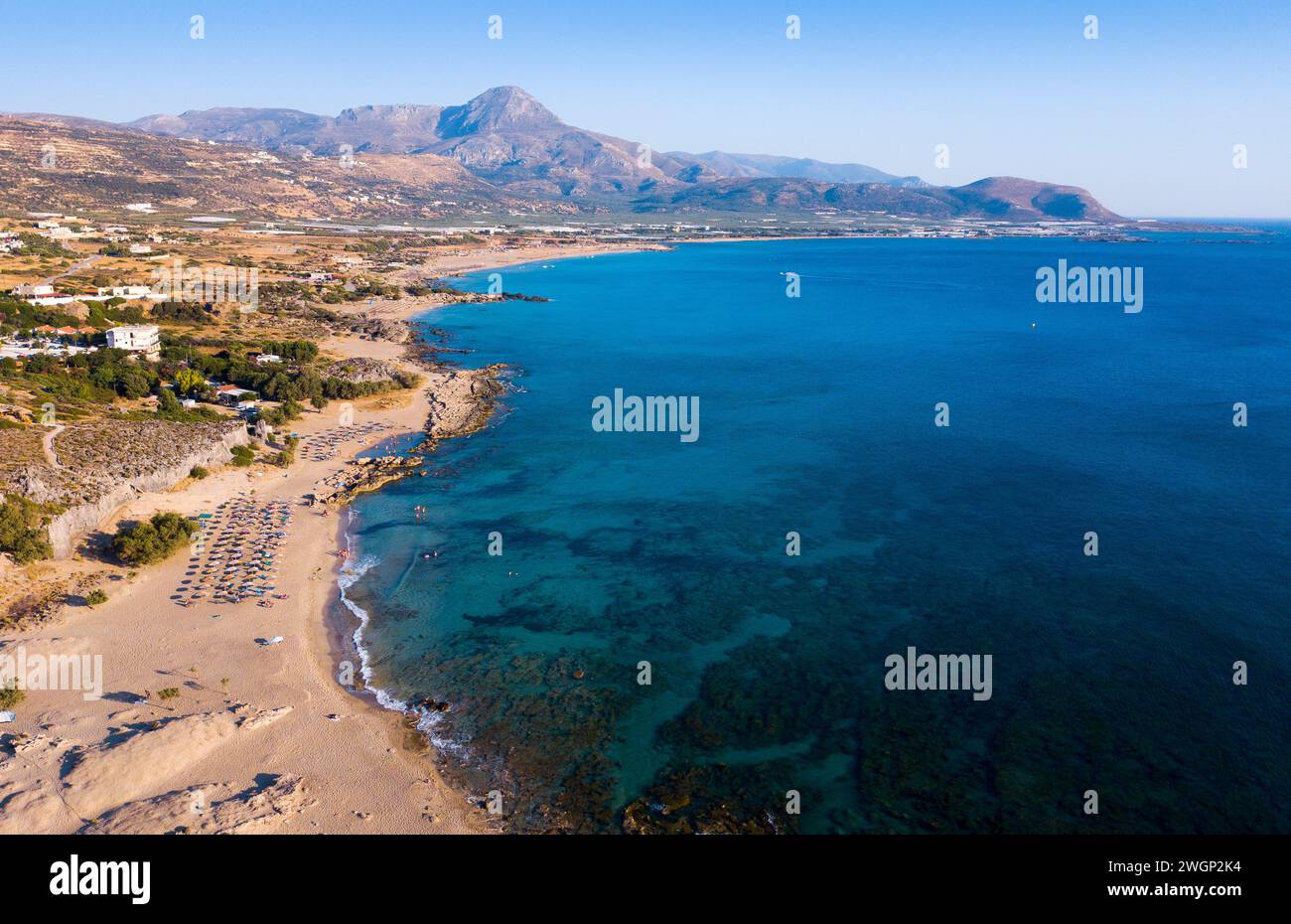 Falasarna Beach,West Crete Stock Photo - Alamy