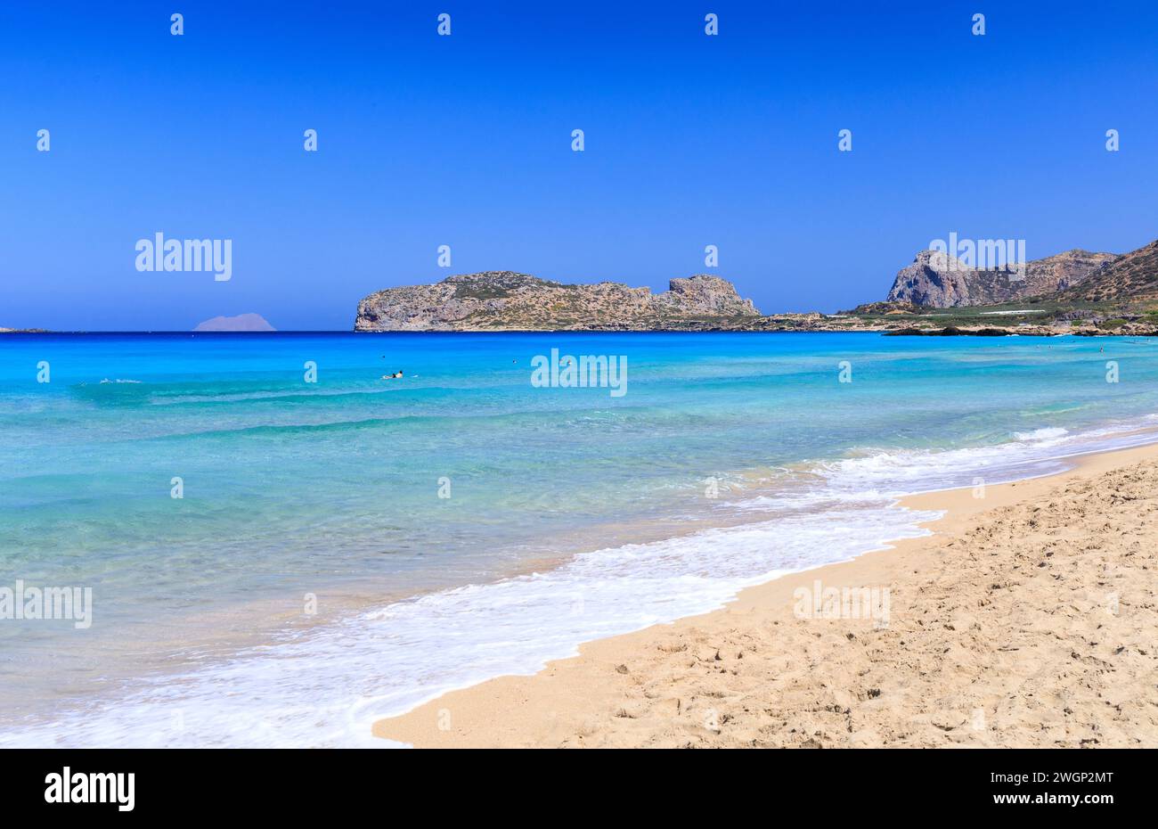Falasarna Beach,West Crete Stock Photo - Alamy