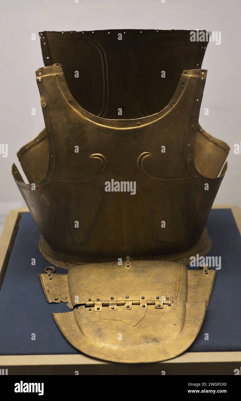Armour. Bronze. Late Iron Age. Late 5th century BC. From a grave mound ...