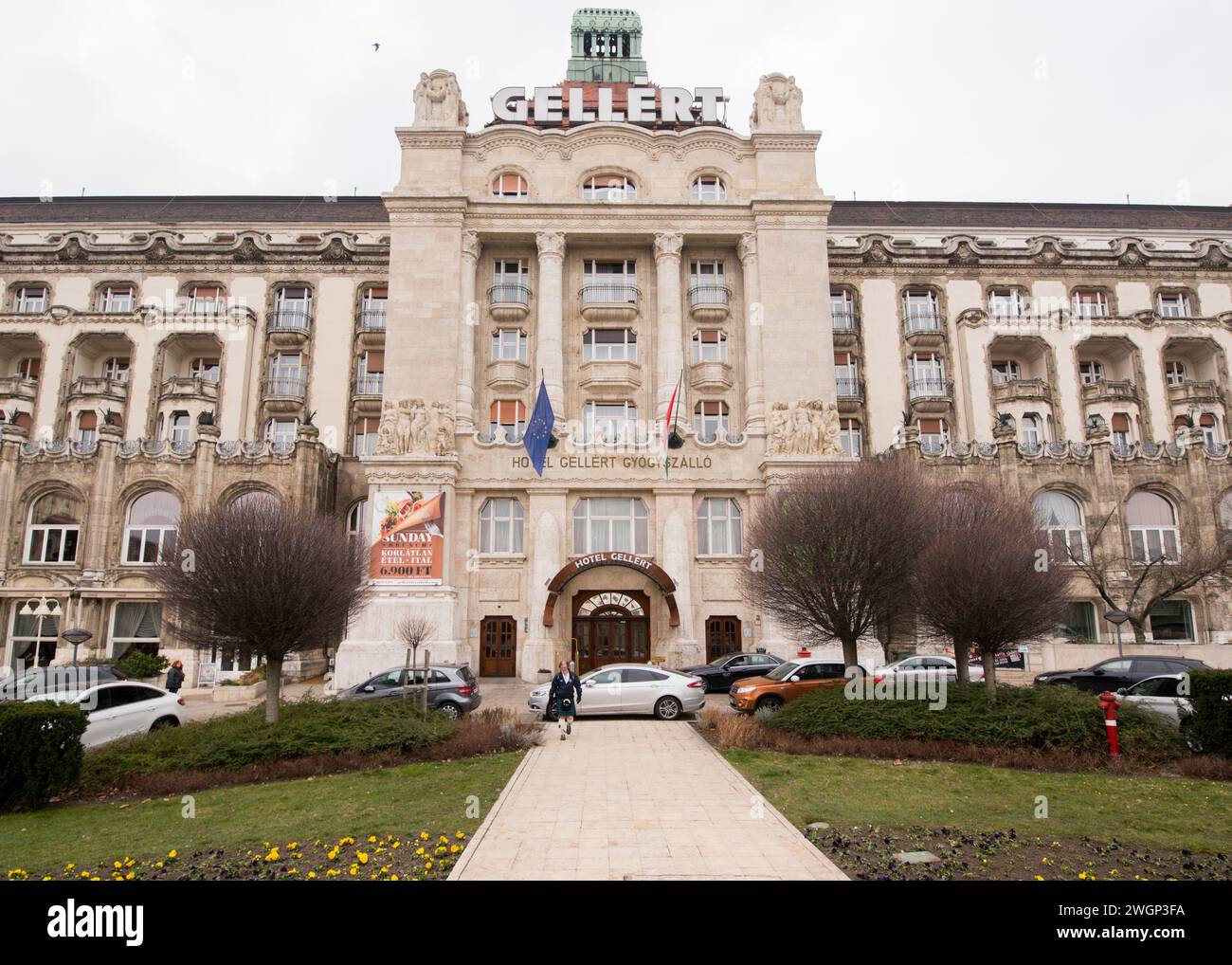 Gellert Thermal Baths in Budapest, Hungary Stock Photo - Alamy