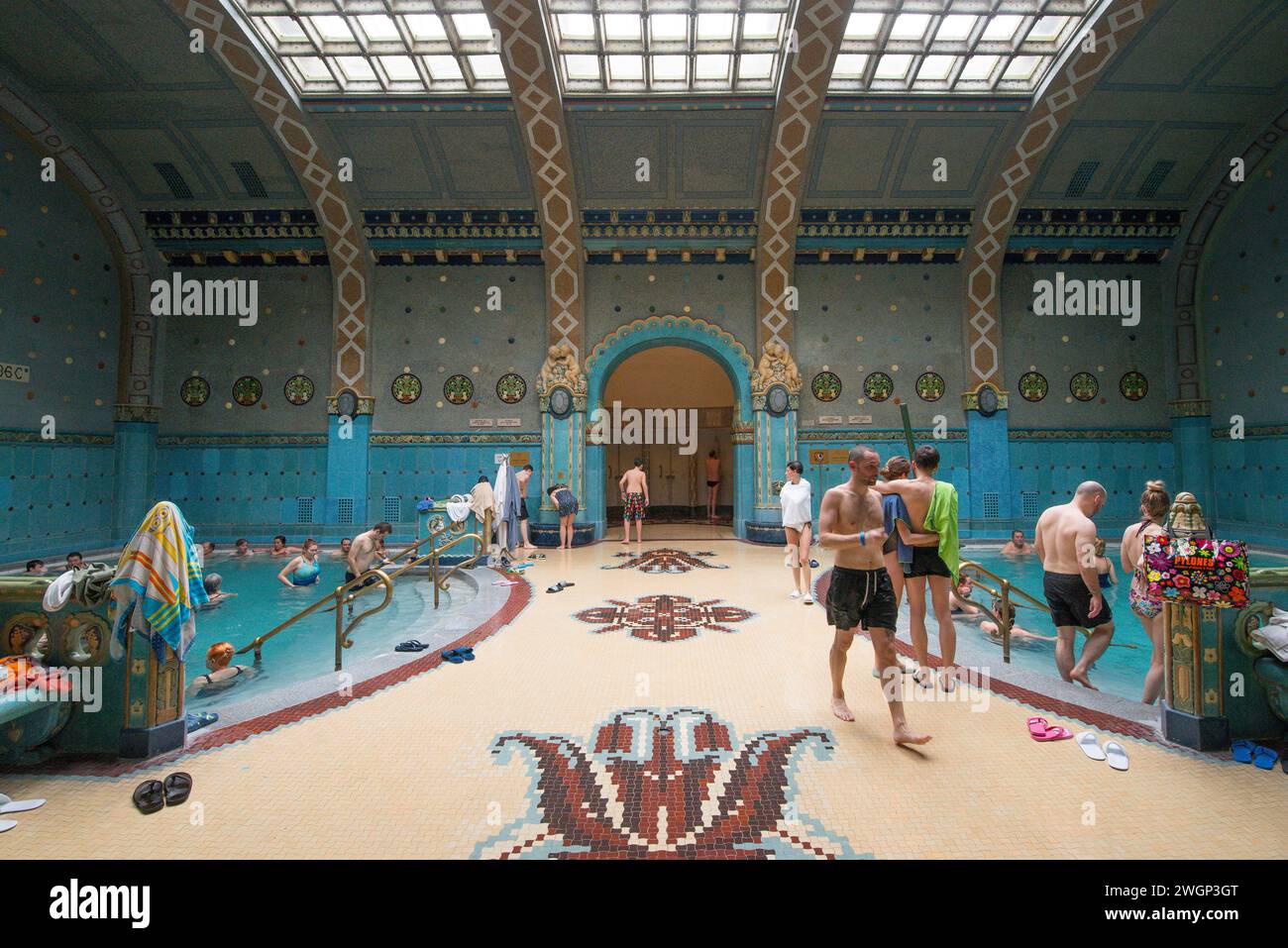 Gellert art nouveau hi-res stock photography and images - Alamy