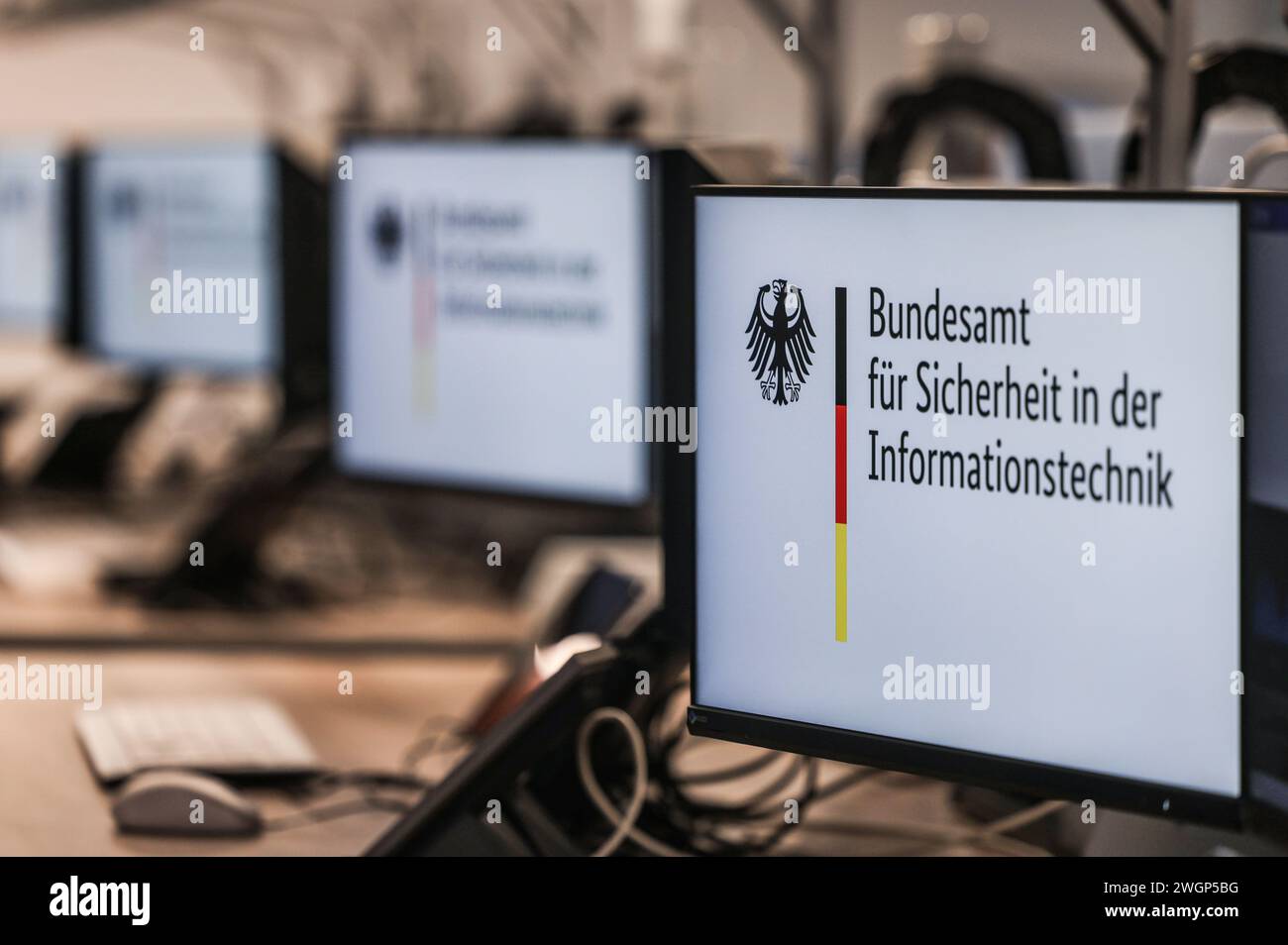 Bonn, Germany. 06th Feb, 2024. The new National IT Situation Center at ...