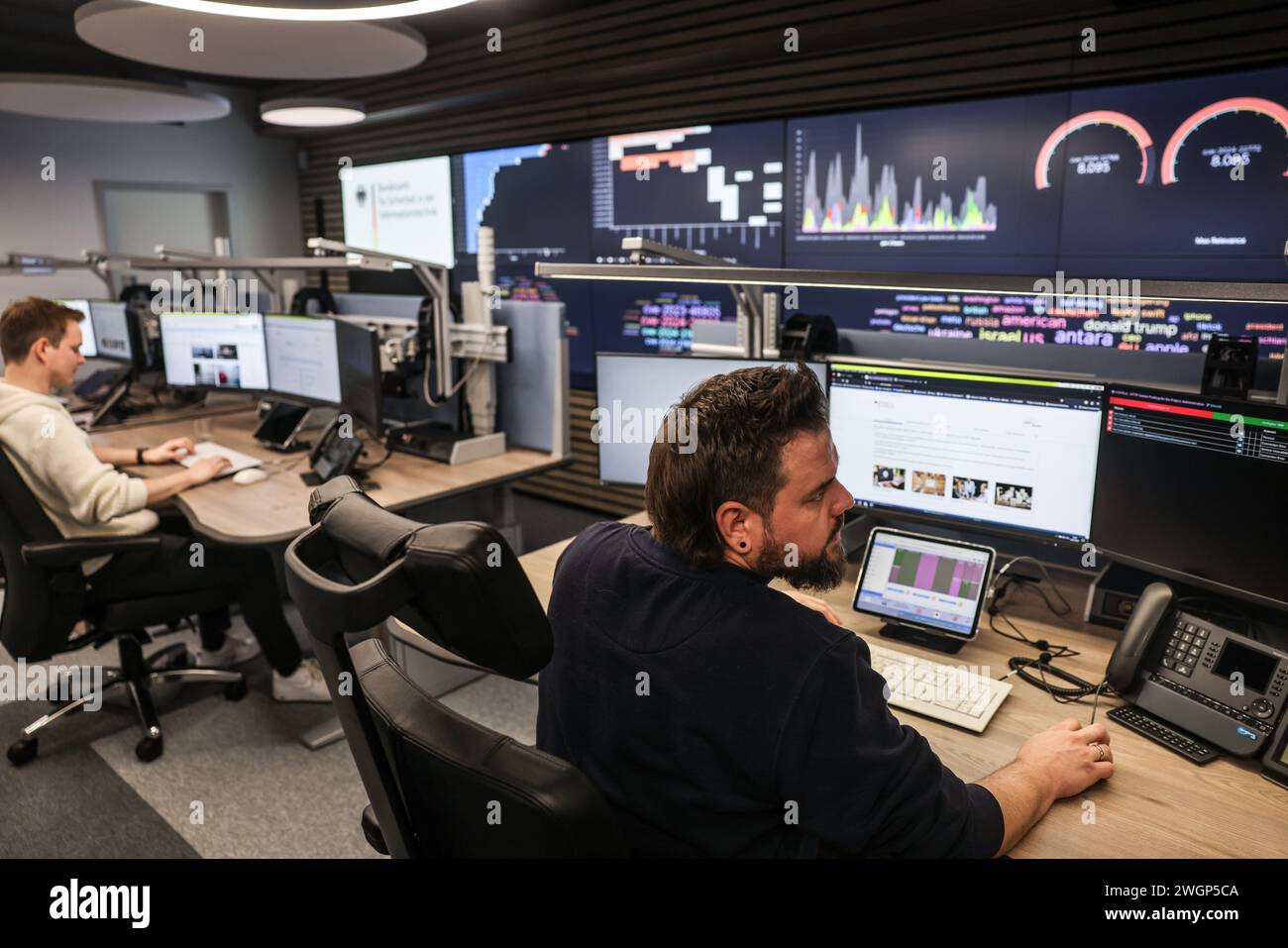 Bonn, Germany. 06th Feb, 2024. The new National IT Situation Center at ...
