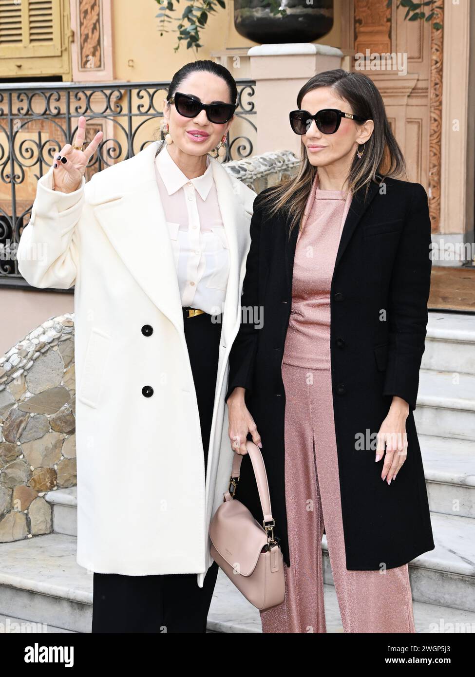 Sanremo, 74th Italian Song Festival, arrivals at Villa Nobel - In the ...