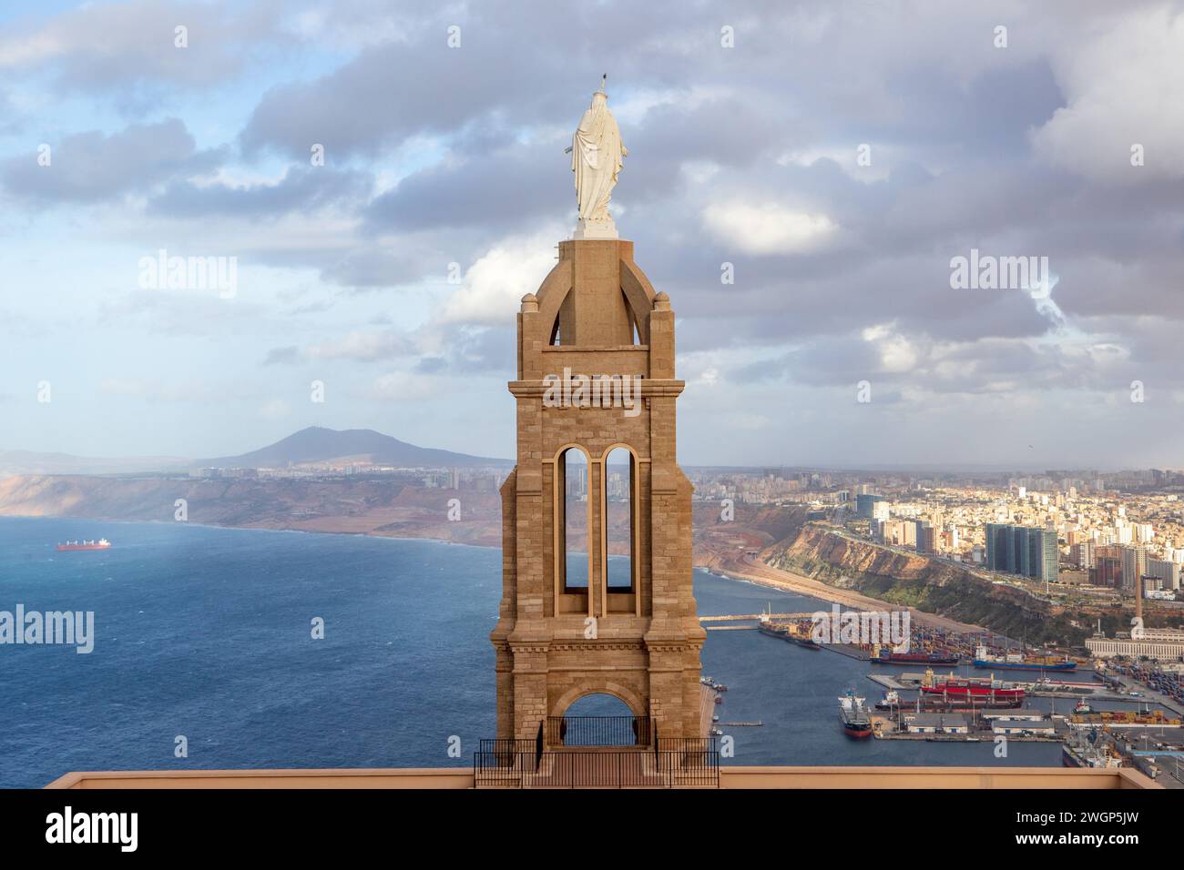 Oran old Town Santa Cruz Algeria Stock Photo - Alamy