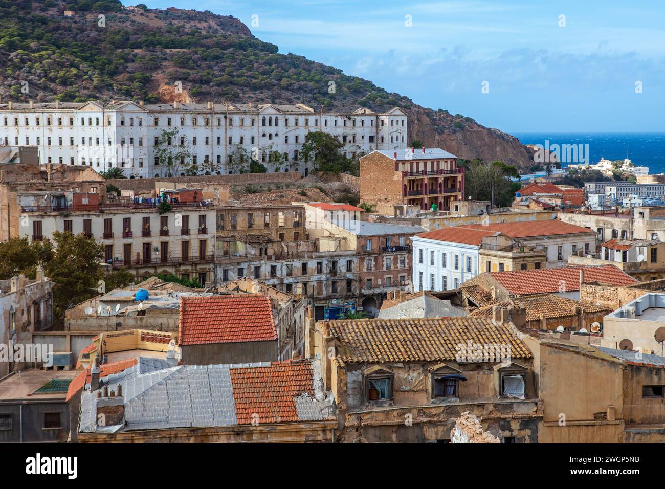 Oran old Town Santa Cruz Algeria Stock Photo - Alamy