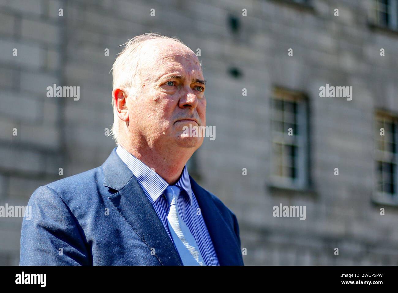 File photo dated 10/07/22 of former Taoiseach John Bruton arrives for ...