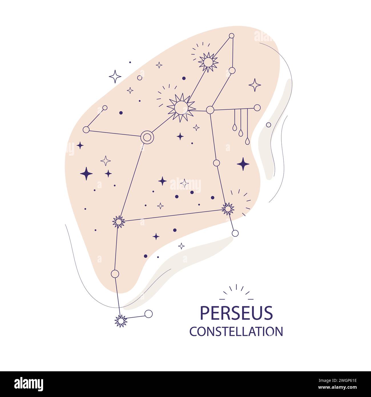 Perseus constellation hi-res stock photography and images - Alamy