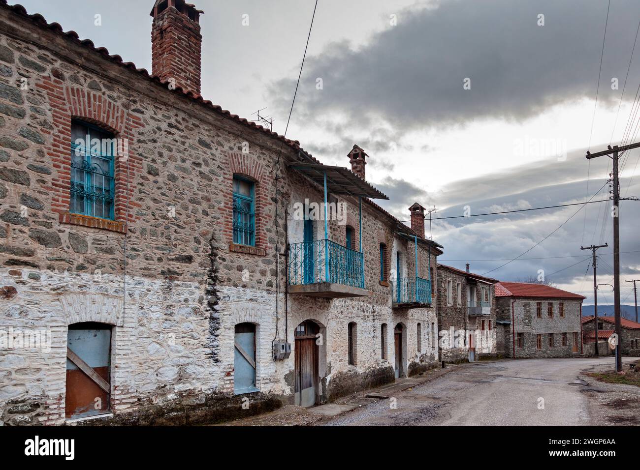 Agios Germanos, a picturesque, traditional village full of old stone ...