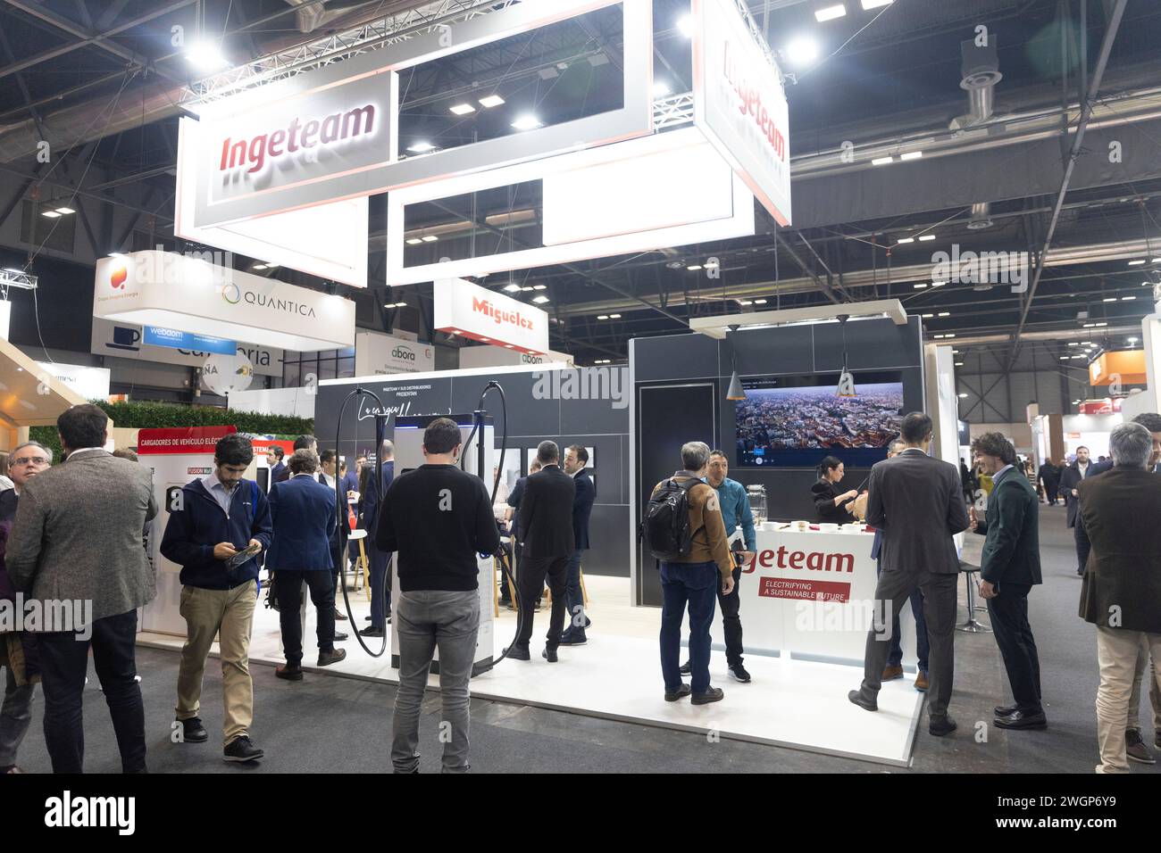 Atmosphere at Ingeteam's stand during the first day of GENERA 2024 at ...