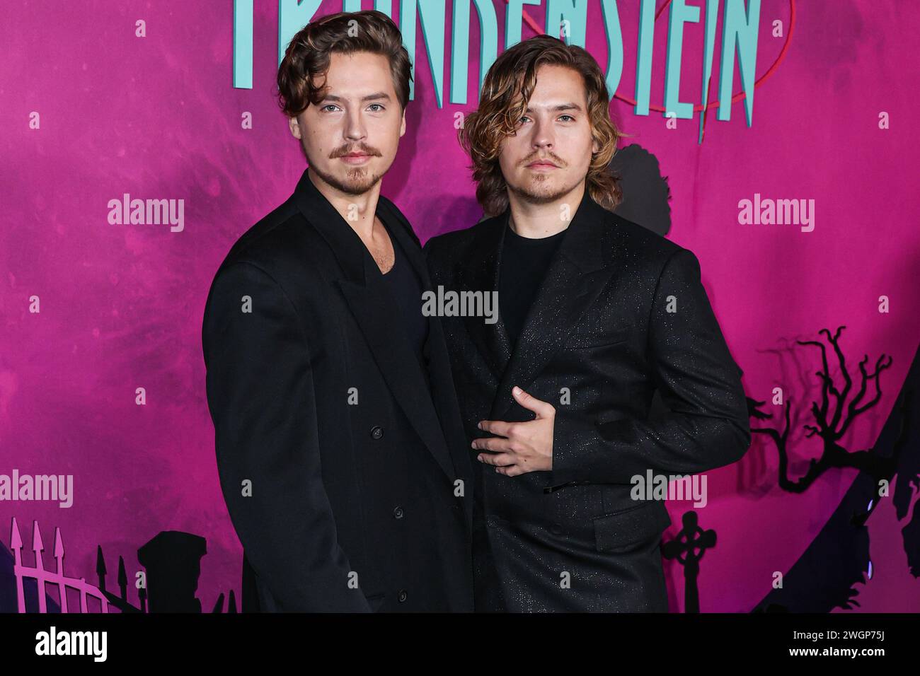 HOLLYWOOD, LOS ANGELES, CALIFORNIA, USA - FEBRUARY 05: Cole Sprouse and ...