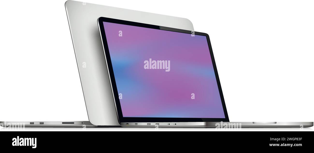 Computer screen wallpaper template Cut Out Stock Images & Pictures - Alamy