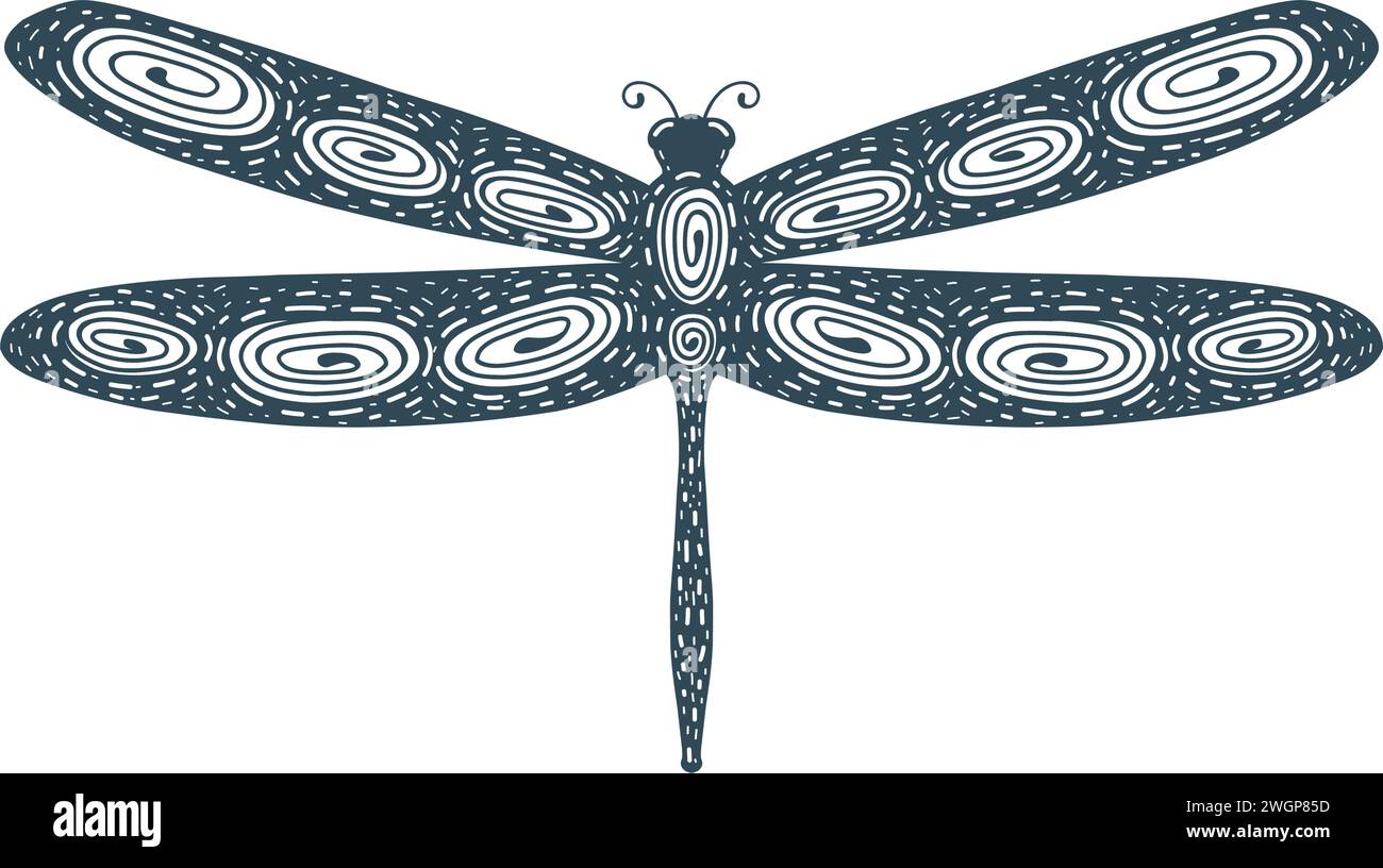 Dragonfly vector vectors hi-res stock photography and images - Alamy