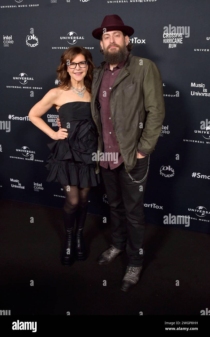 Lisa Loeb mit Ehemann Roey Hershkovitz bei der Grammy After Party der Universal Music Group in ...