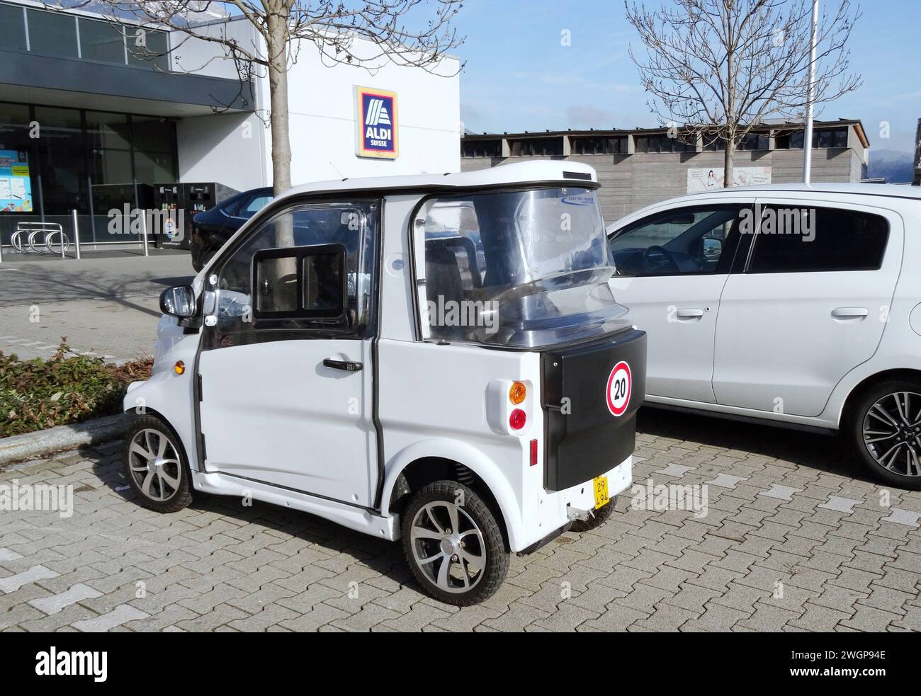 Anton Geisser 06.02..2024 LU Schweiz. Bild : Mikroauto ...