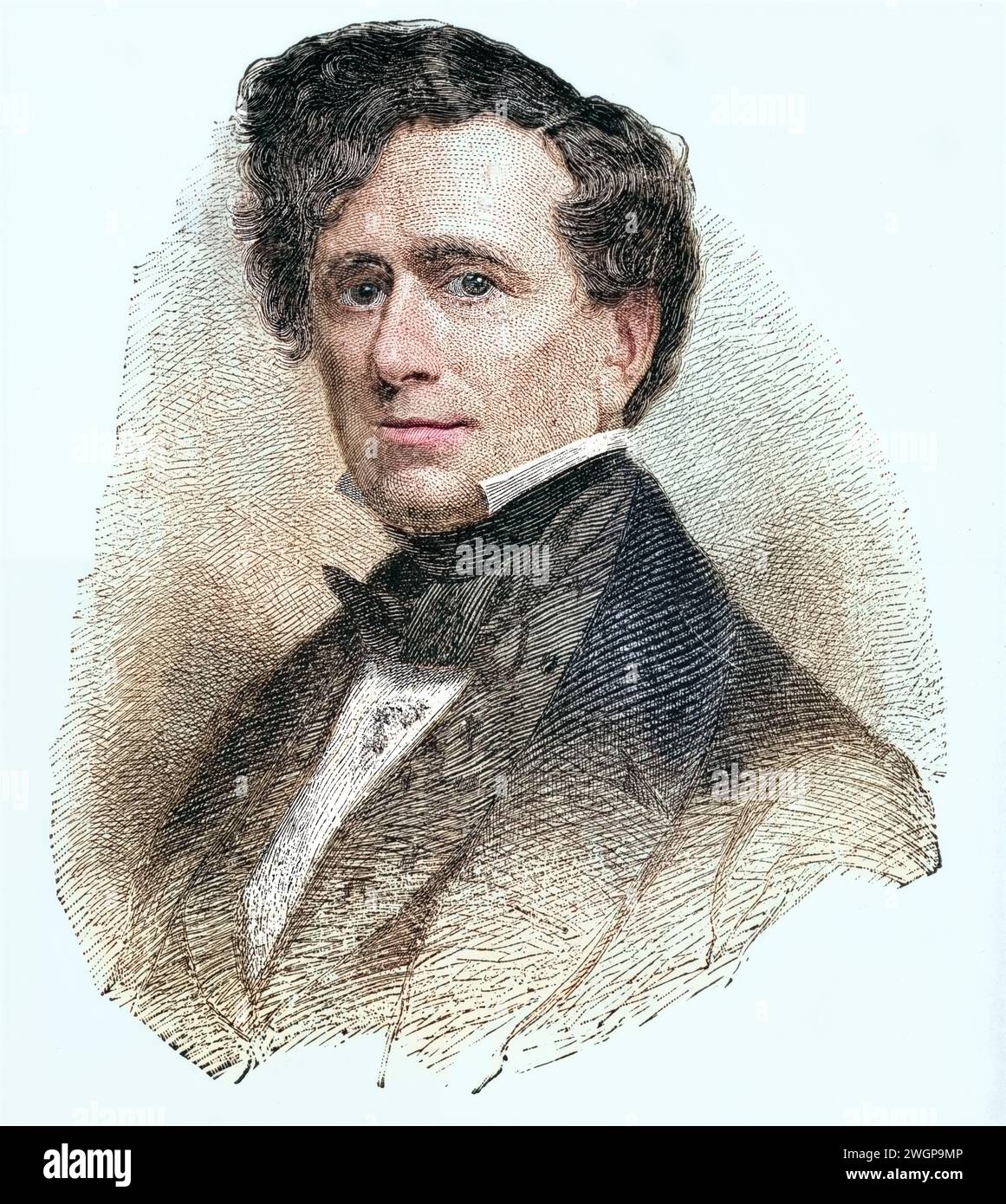 Franklin pierce illustration hi-res stock photography and images - Alamy