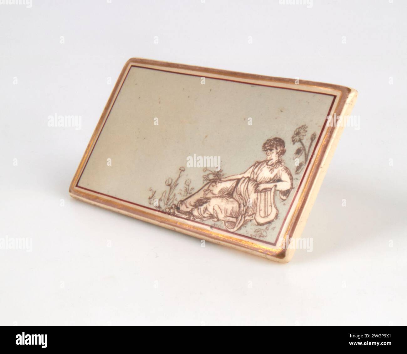 Antique 1880s Macintyre Aesthetic Movement pottery menu place name and ...