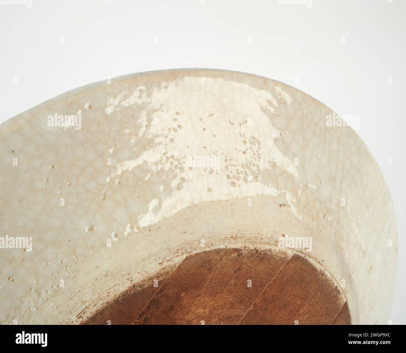 Beautiful Japanese Edo period (1600-18680 Shino pottery bowl Stock ...