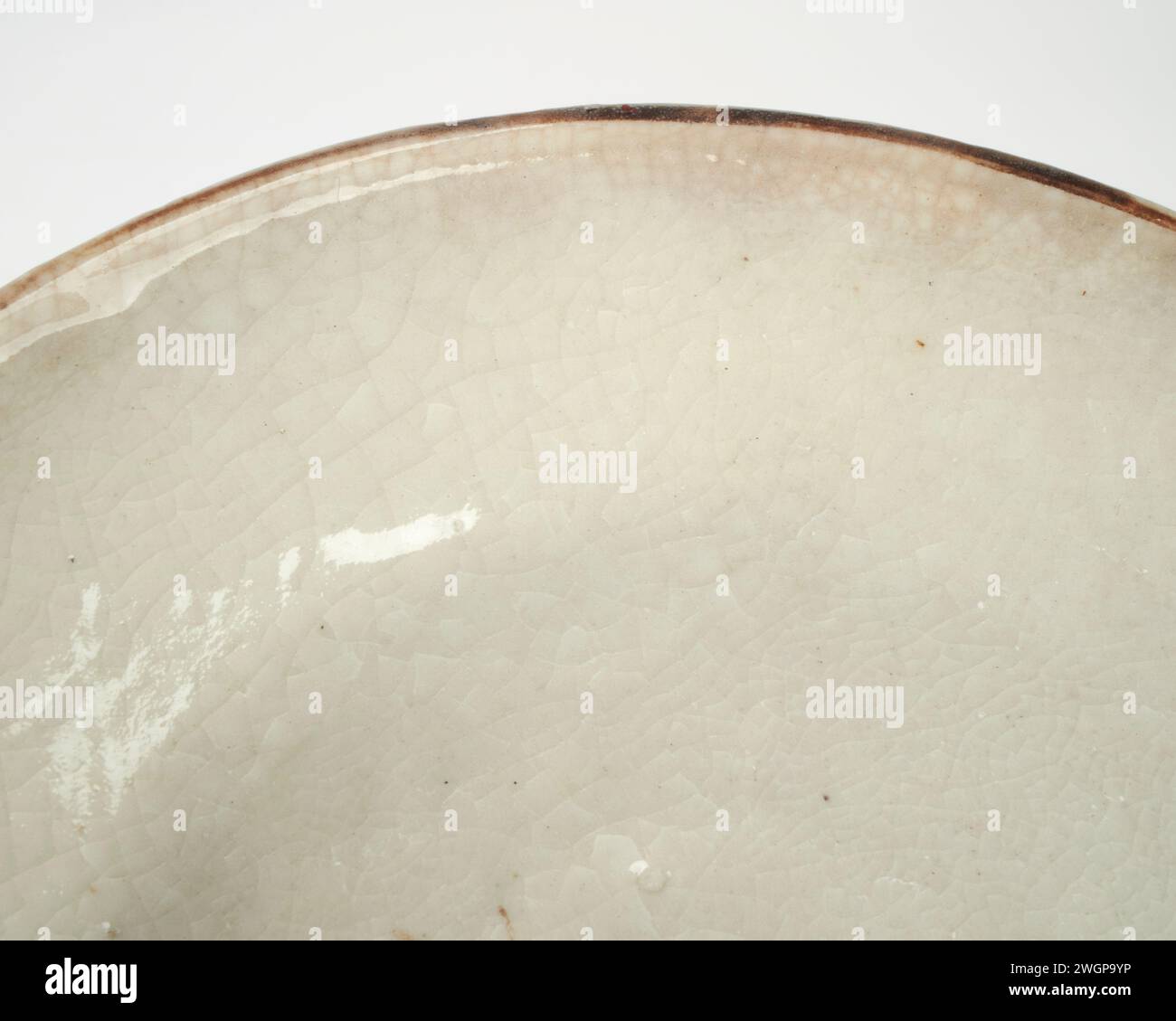 Beautiful Japanese Edo period (1600-18680 Shino pottery bowl Stock ...