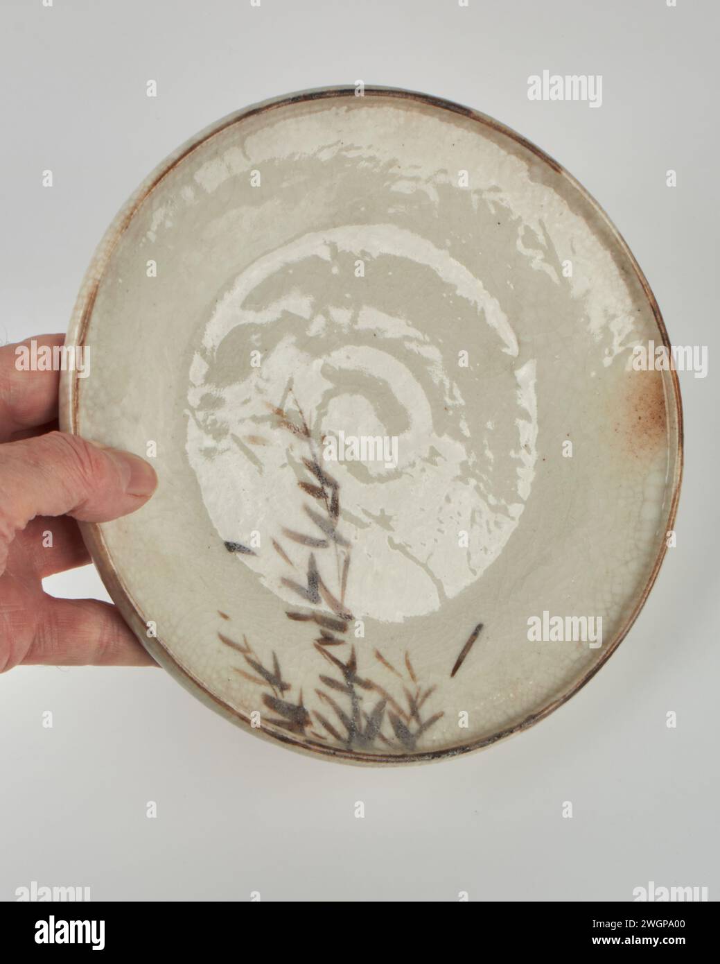 Beautiful japanese edo period 1600 18680 shino pottery bowl hi-res ...