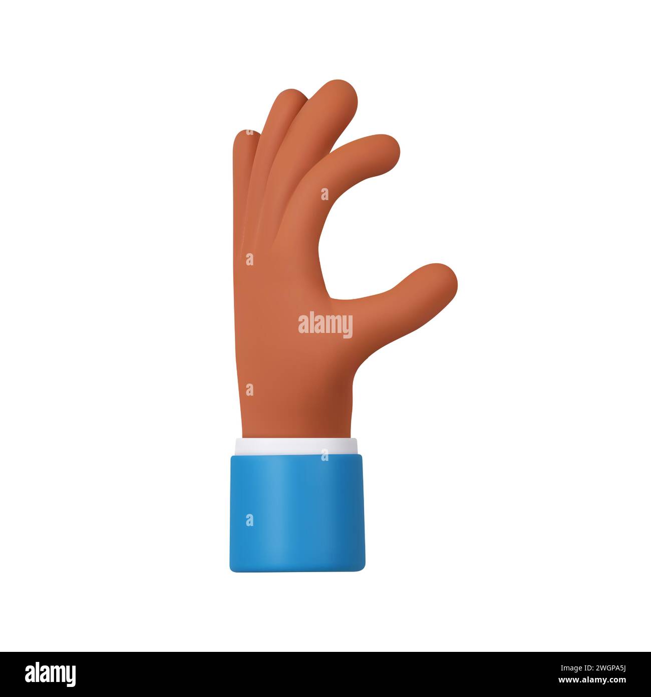 3d cartoon character hand Stock Vector Image & Art - Alamy