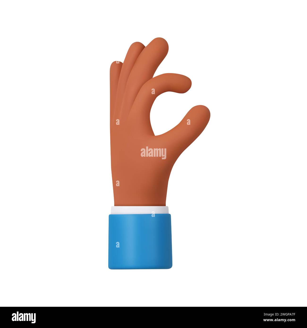 3d cartoon character hand Stock Vector Image & Art - Alamy