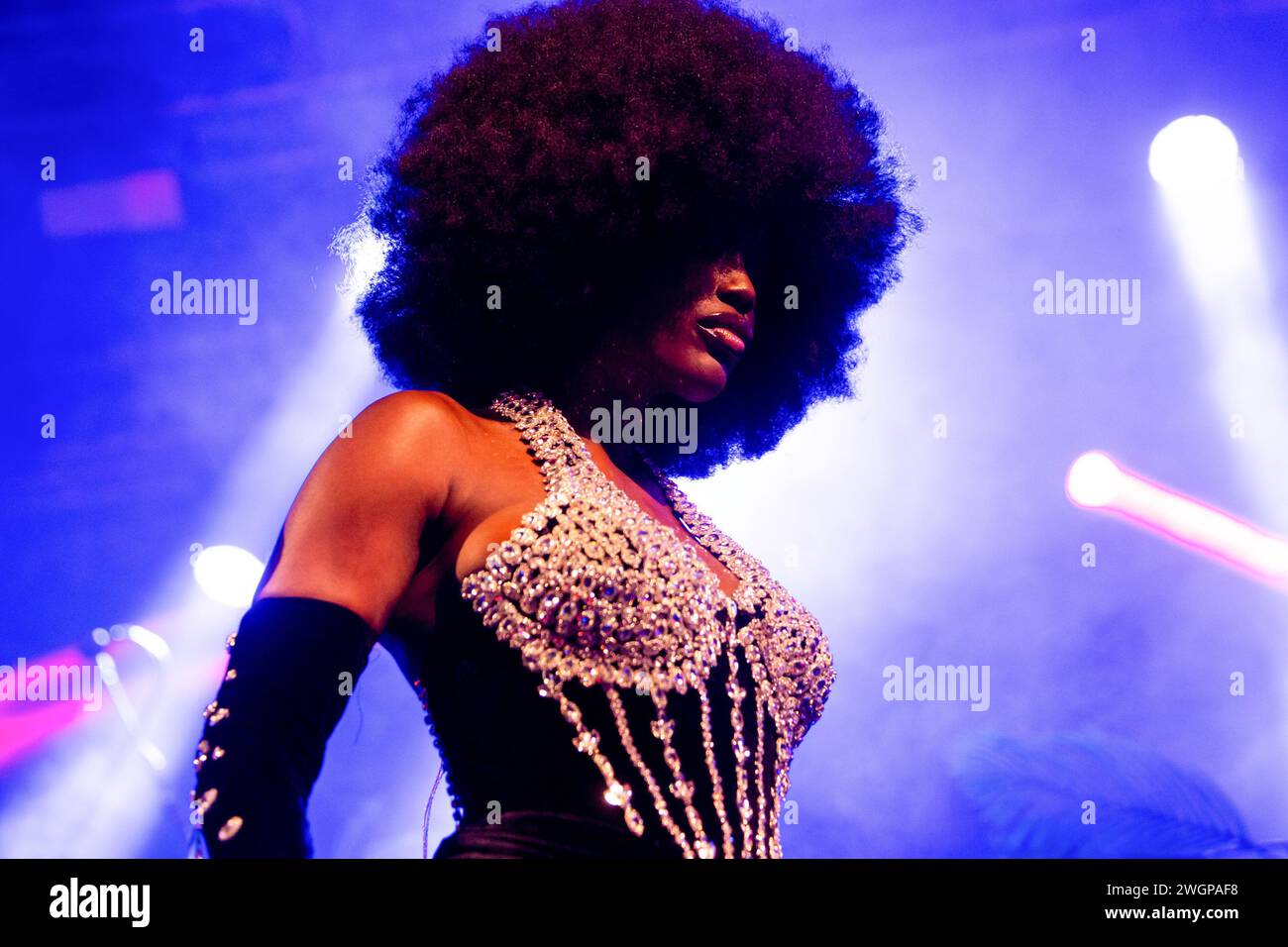 Milan, Italy. 04th Feb, 2024. Tanerélle Stephens, well known as ...