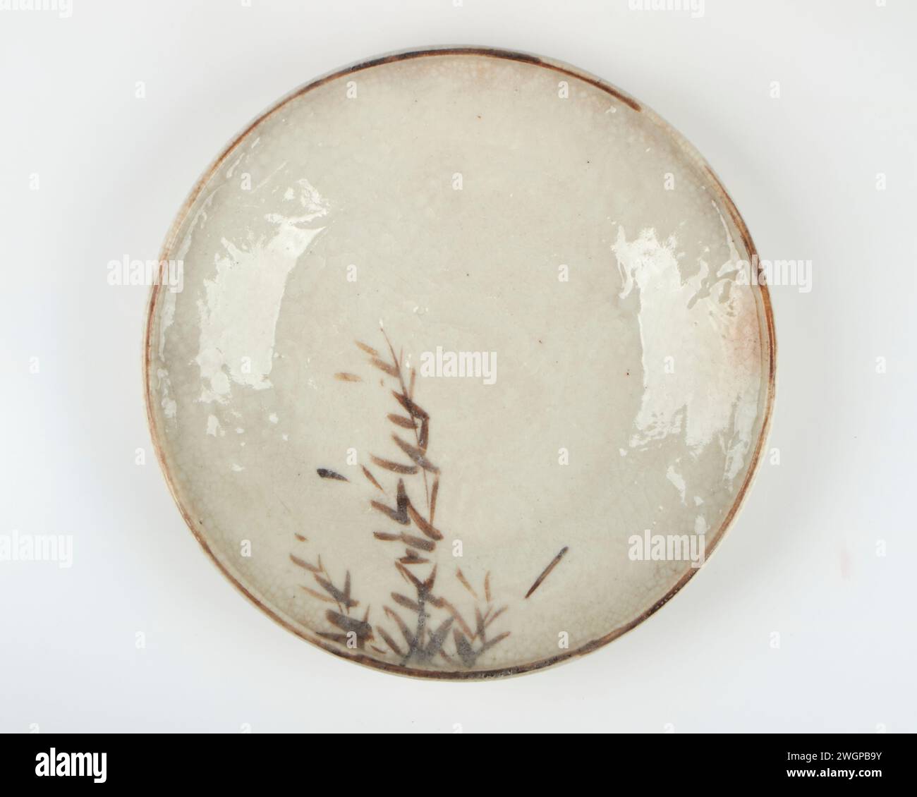 Beautiful Japanese Edo period (1600-18680 Shino pottery bowl Stock ...