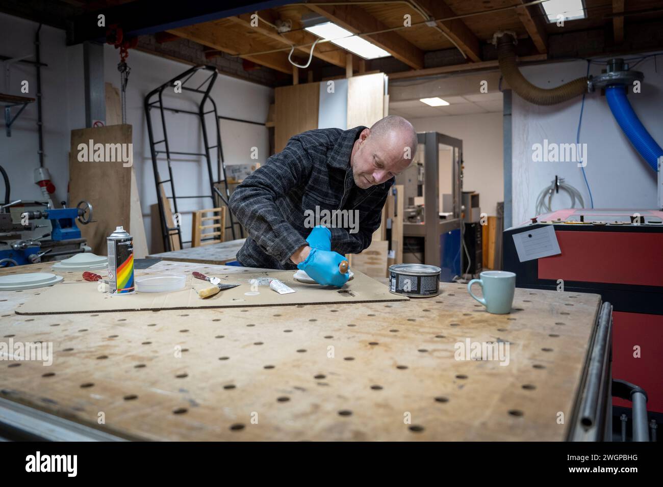 Epoxy floor hi-res stock photography and images - Alamy
