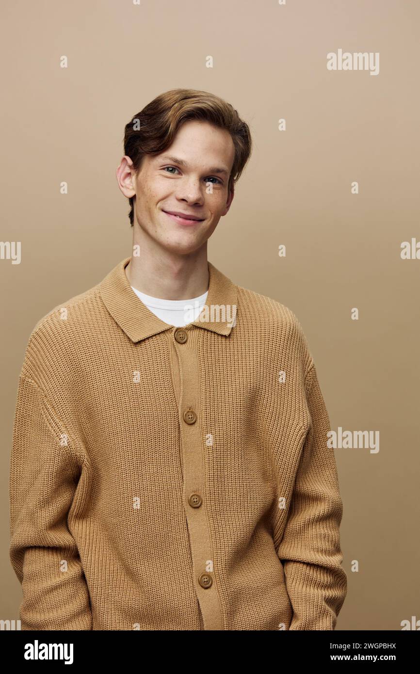 Picturesque Portraits: Captivating Caucasian Men Exude Charisma and ...