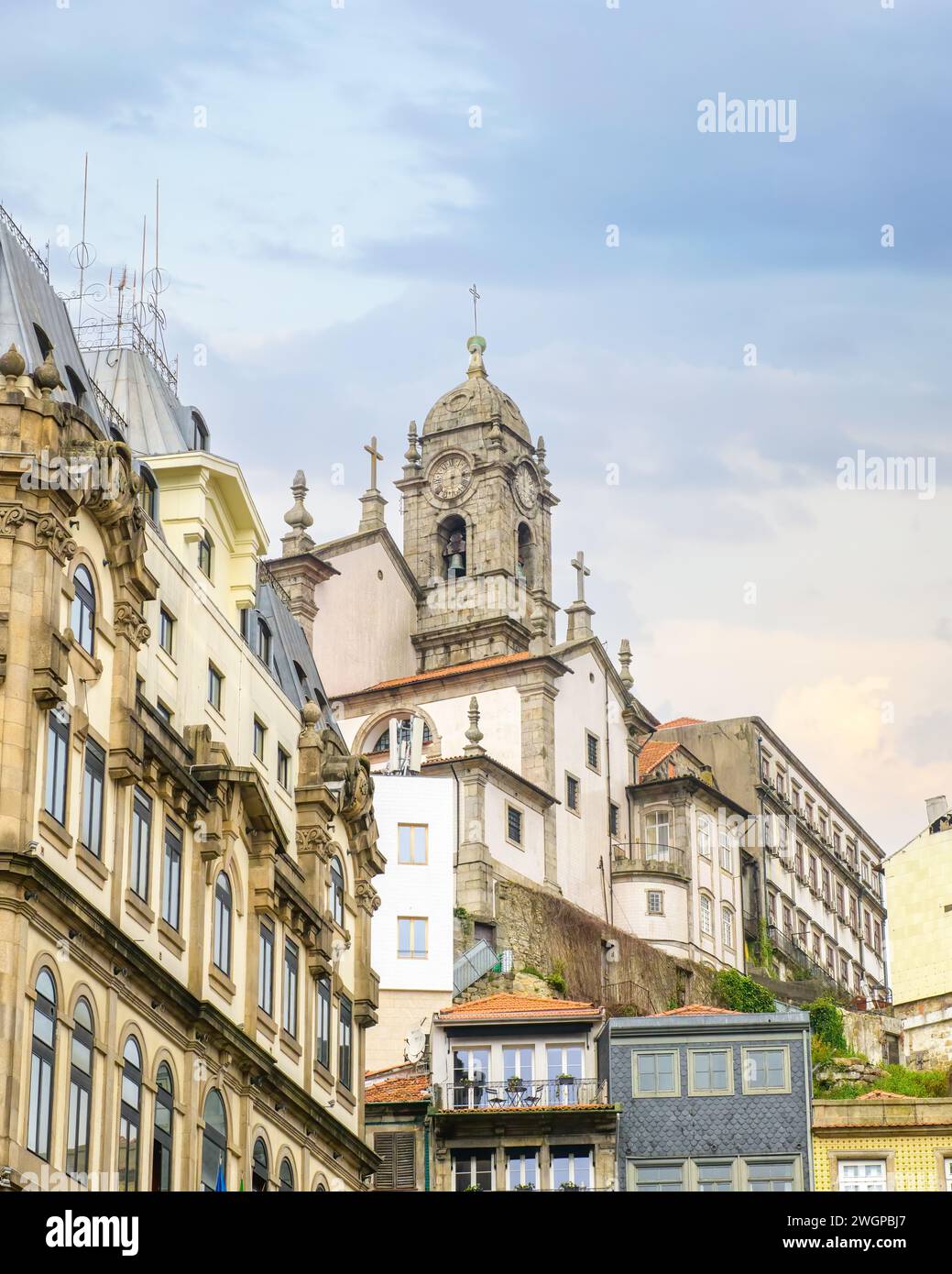Cityscape and architecture of buildings in PORTO, PORTUGAL, 2023 Stock ...