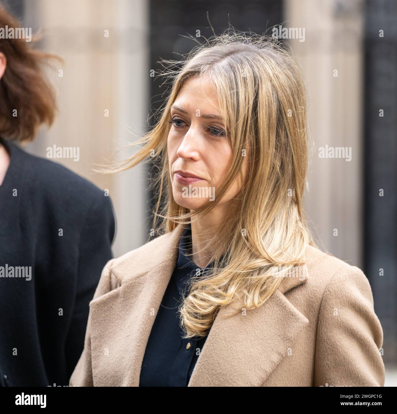 London, UK. 06th Feb, 2024. Laura Trott, Treasury Chief Secretary, at a ...