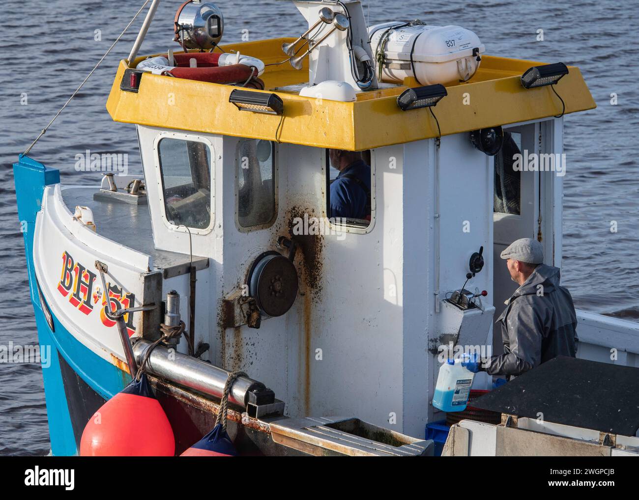 Amble, coastal town in Northumberland, England, UK Stock Photo - Alamy