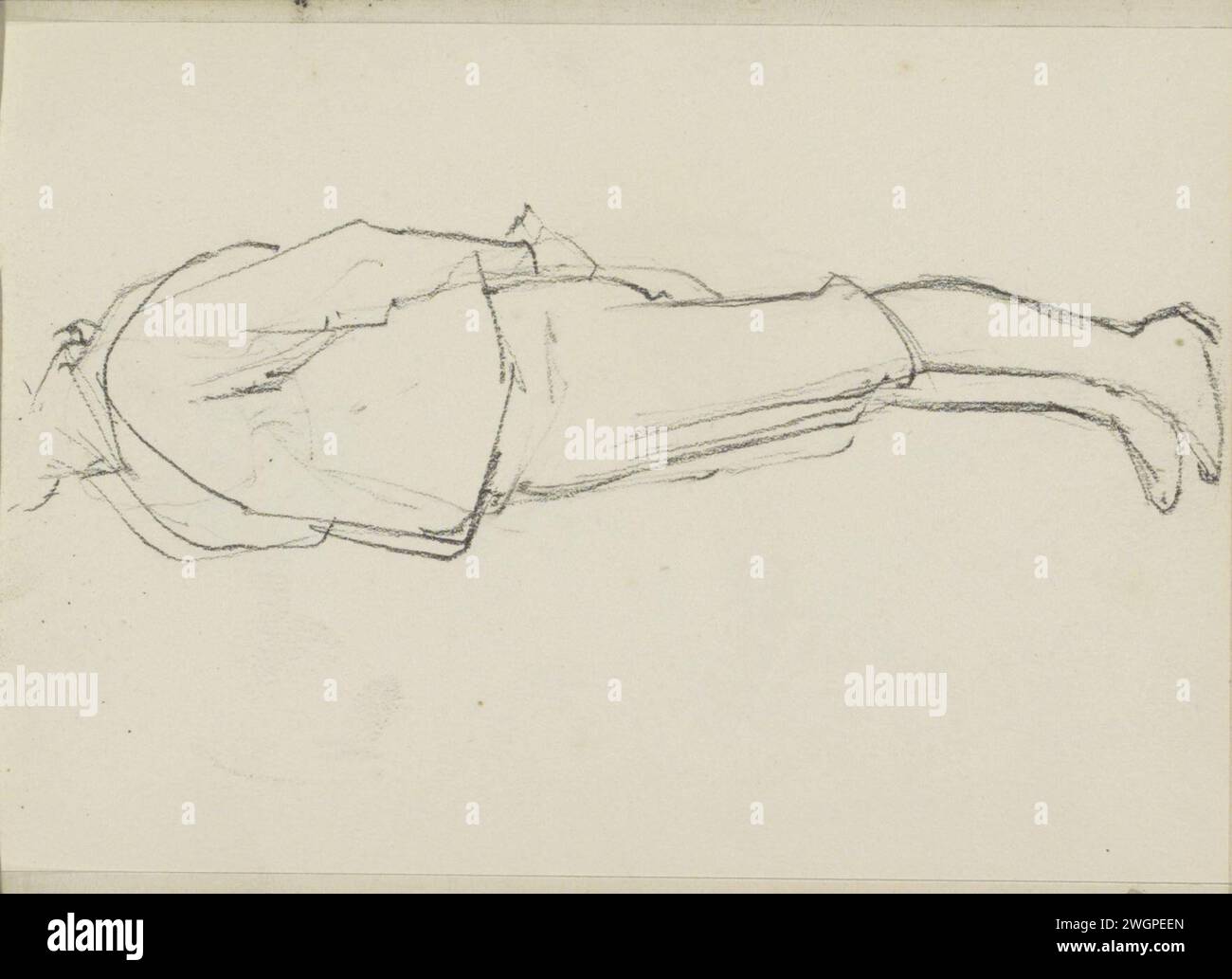 Boy in a sailor suit, 1865 - 1913 Page 22 Recto from a sketchbook with ...