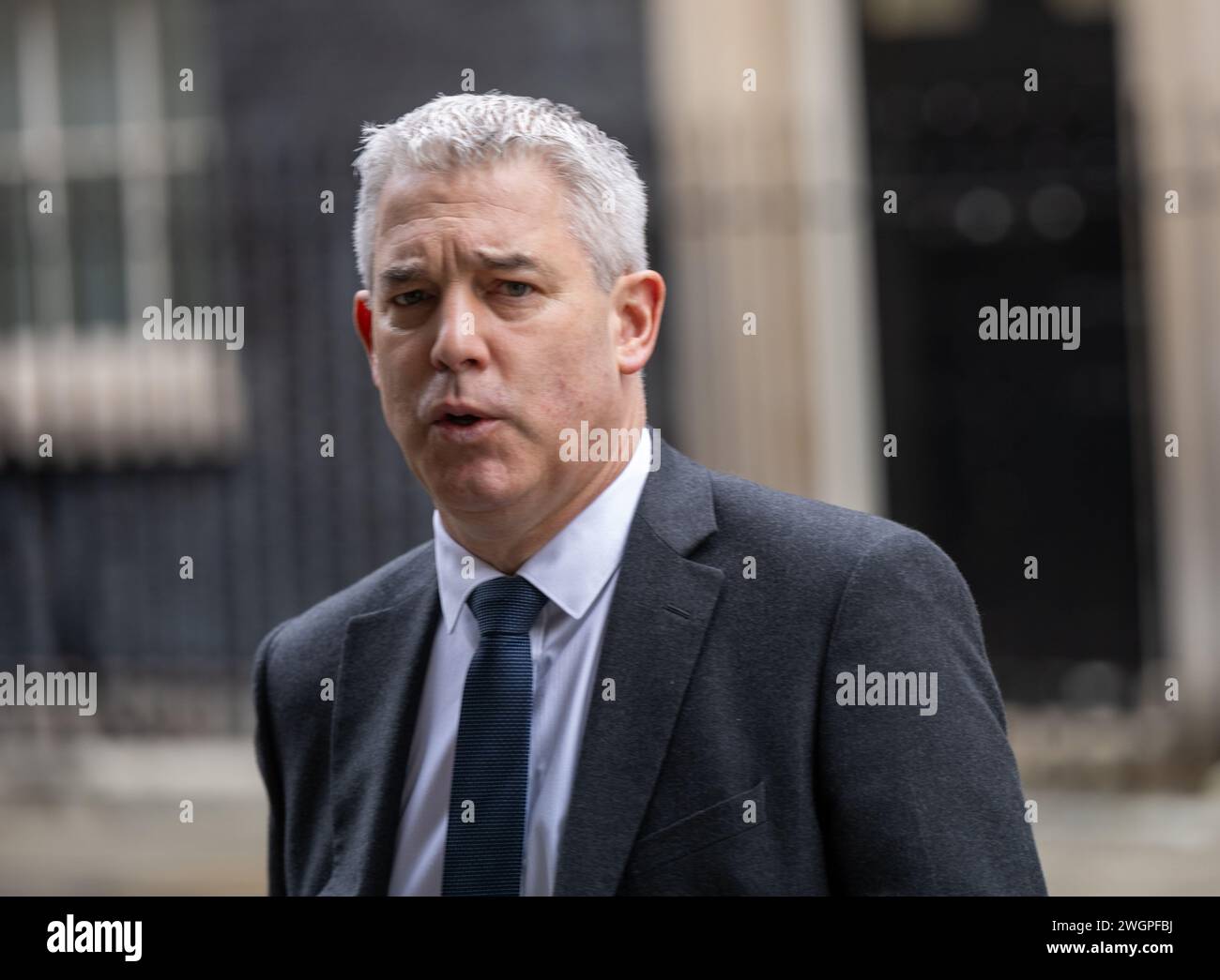 London, UK. 06th Feb, 2024. Steve Barclay, Environment Secretary, at a ...