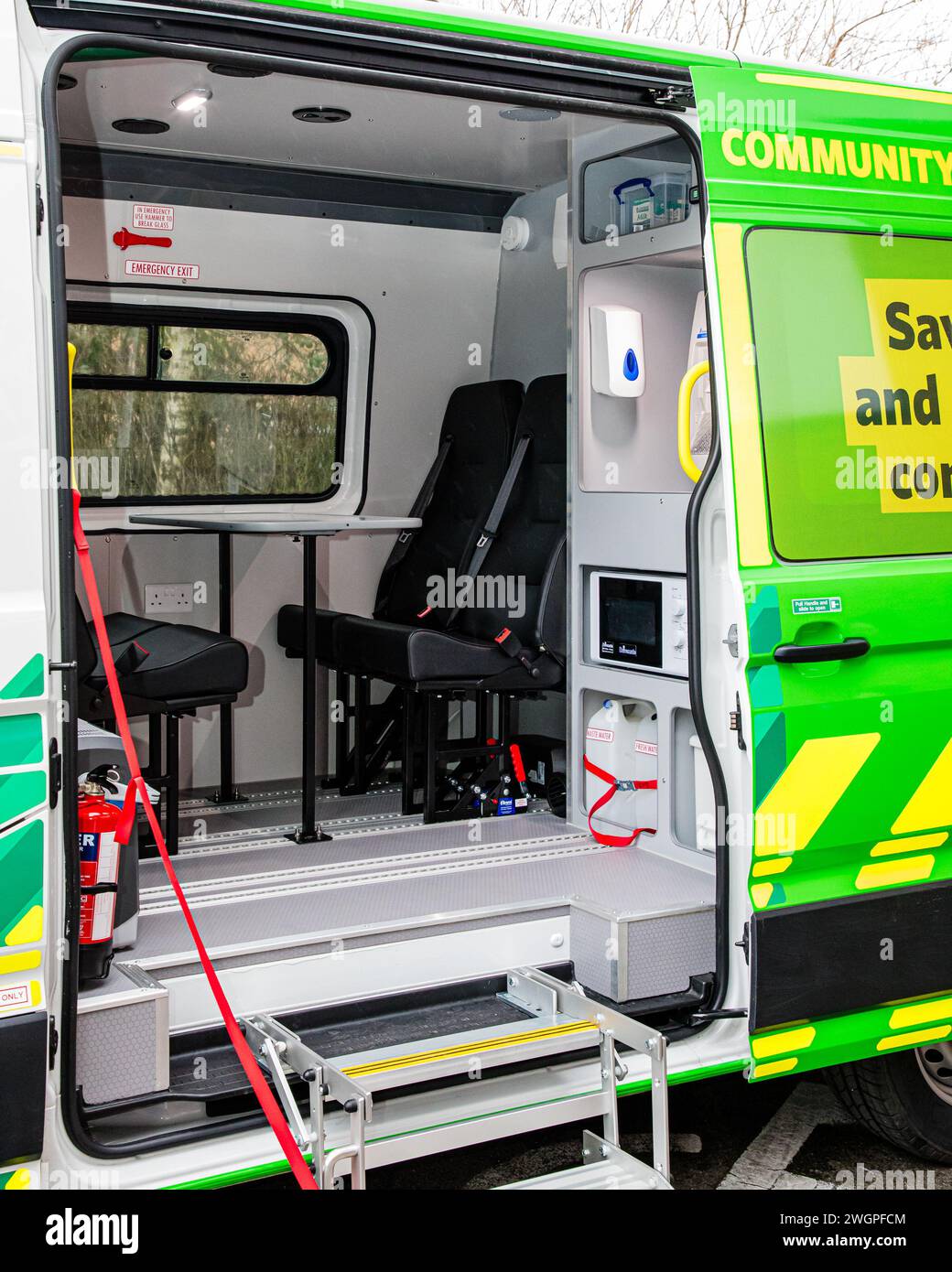 Ambulance interior hi-res stock photography and images - Alamy
