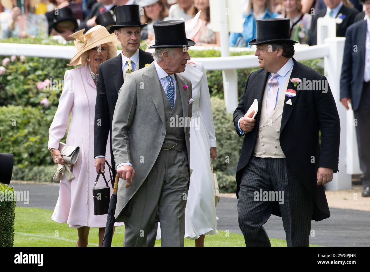 FILES PICS. 6th February, 2024. His Majesty King Charles III has been ...