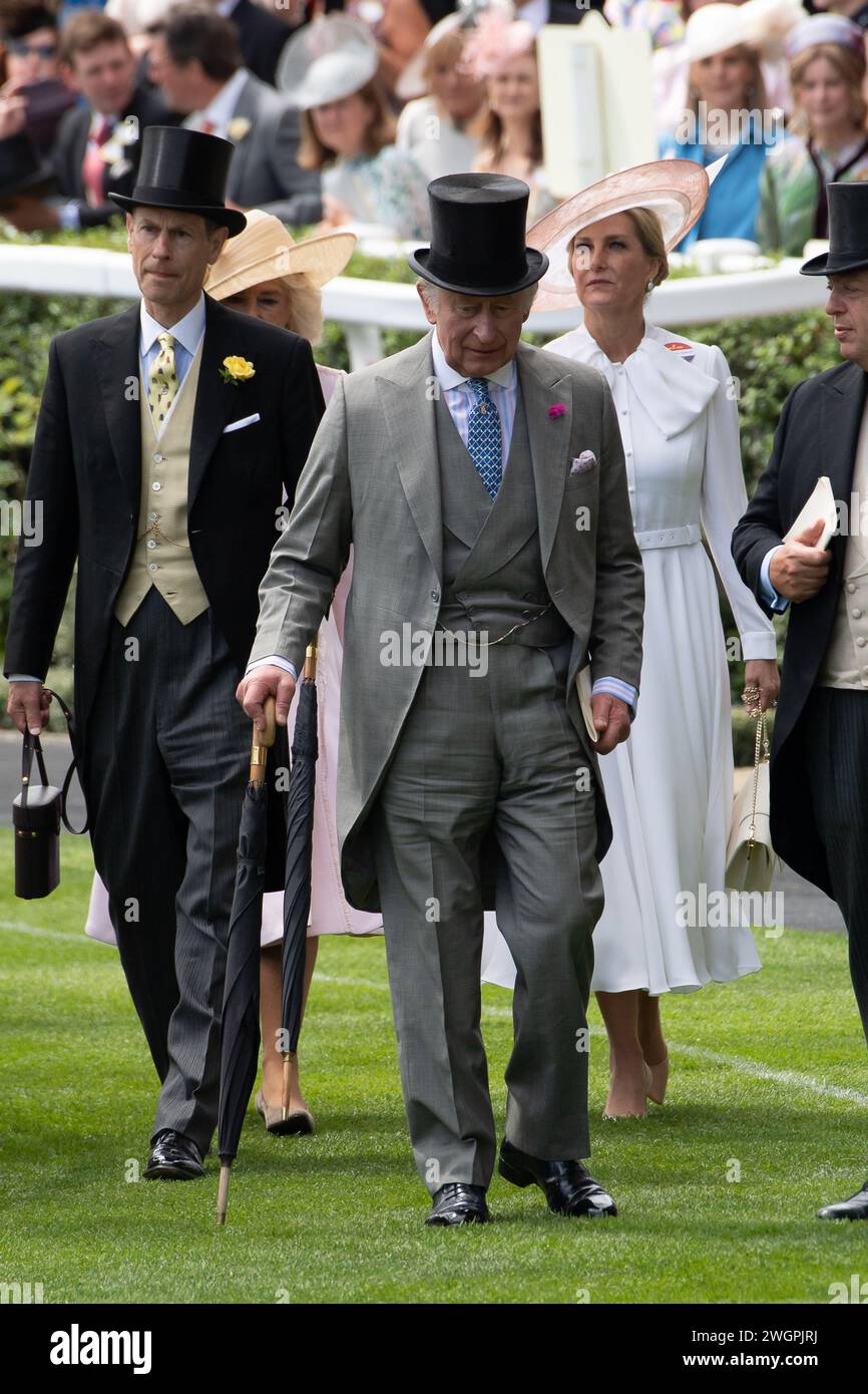FILES PICS. 6th February, 2024. His Majesty King Charles III has been ...