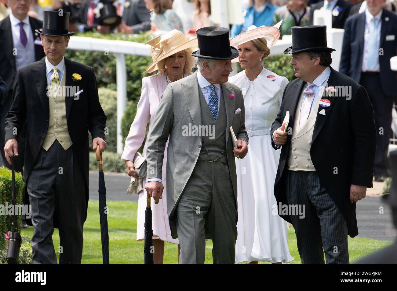 FILES PICS. 6th February, 2024. His Majesty King Charles III has been ...