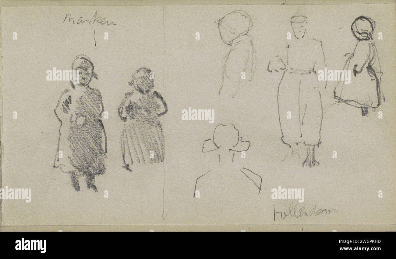 Volendam girls hi-res stock photography and images - Alamy