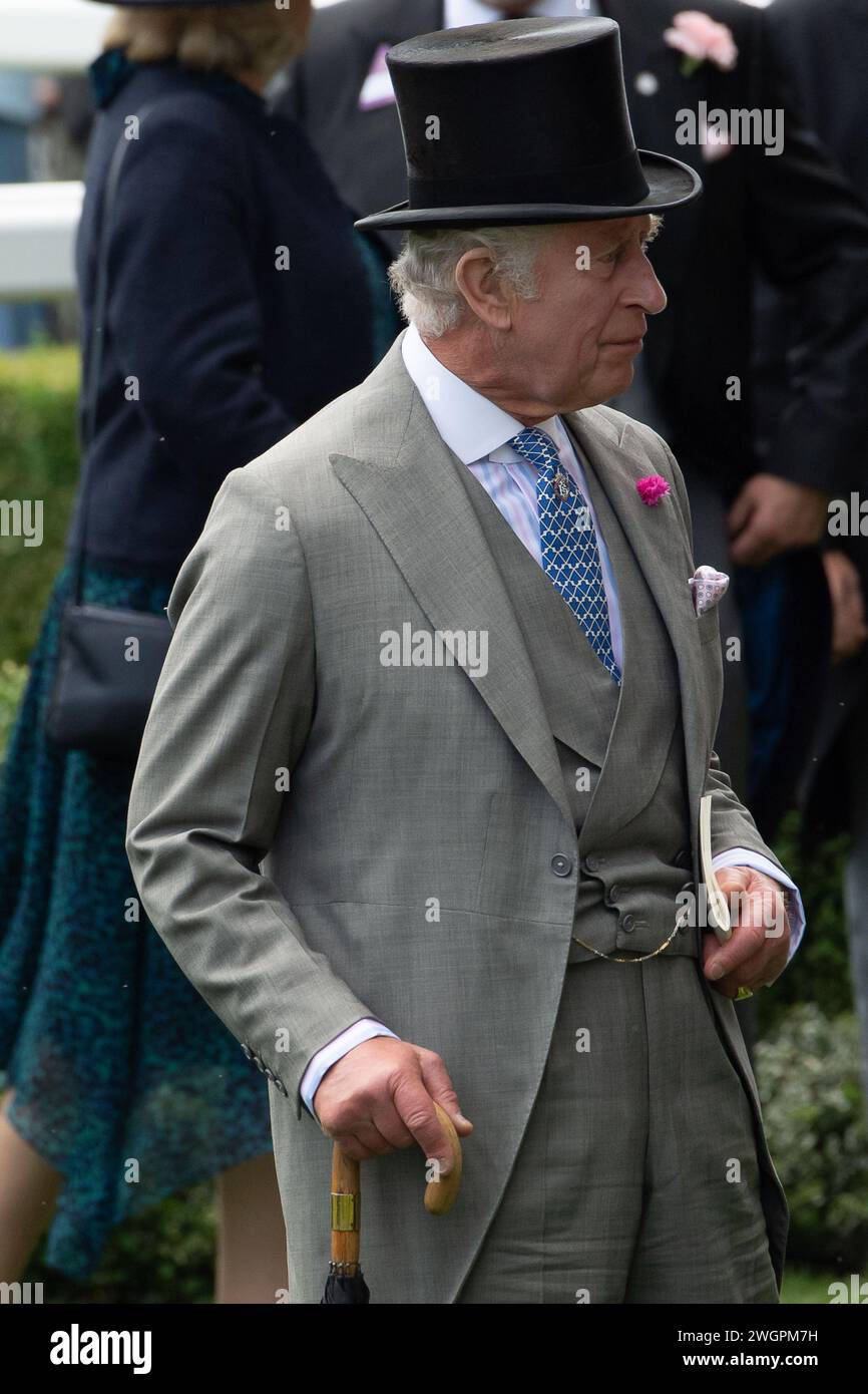 FILES PICS. 6th February, 2024. His Majesty King Charles III has been ...