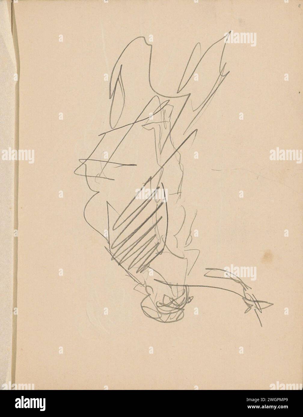 Figure with vast arm, 1921 - 1922 Figure studies. Page 11 from ...