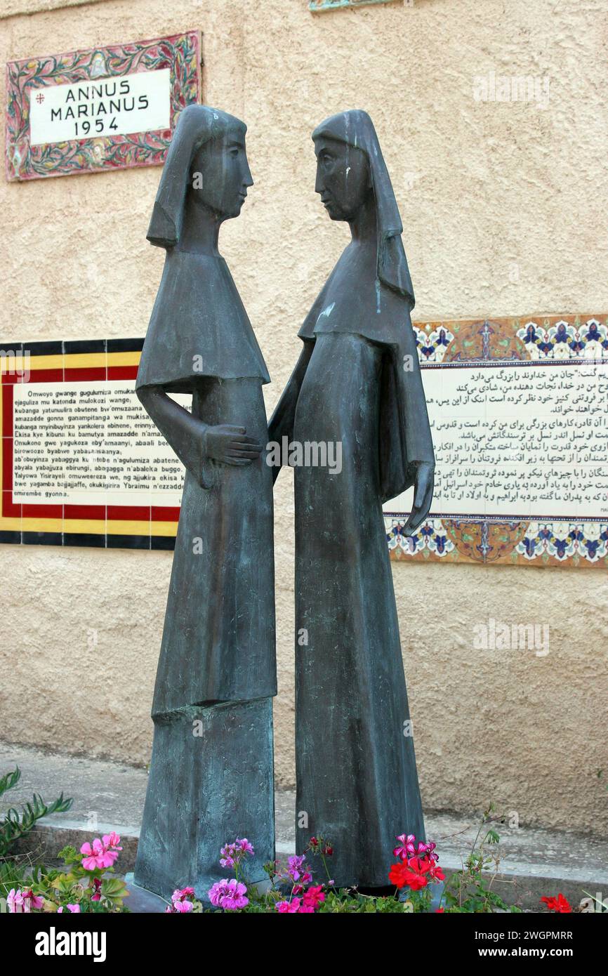 Statue virgin mary church israel hi-res stock photography and images ...