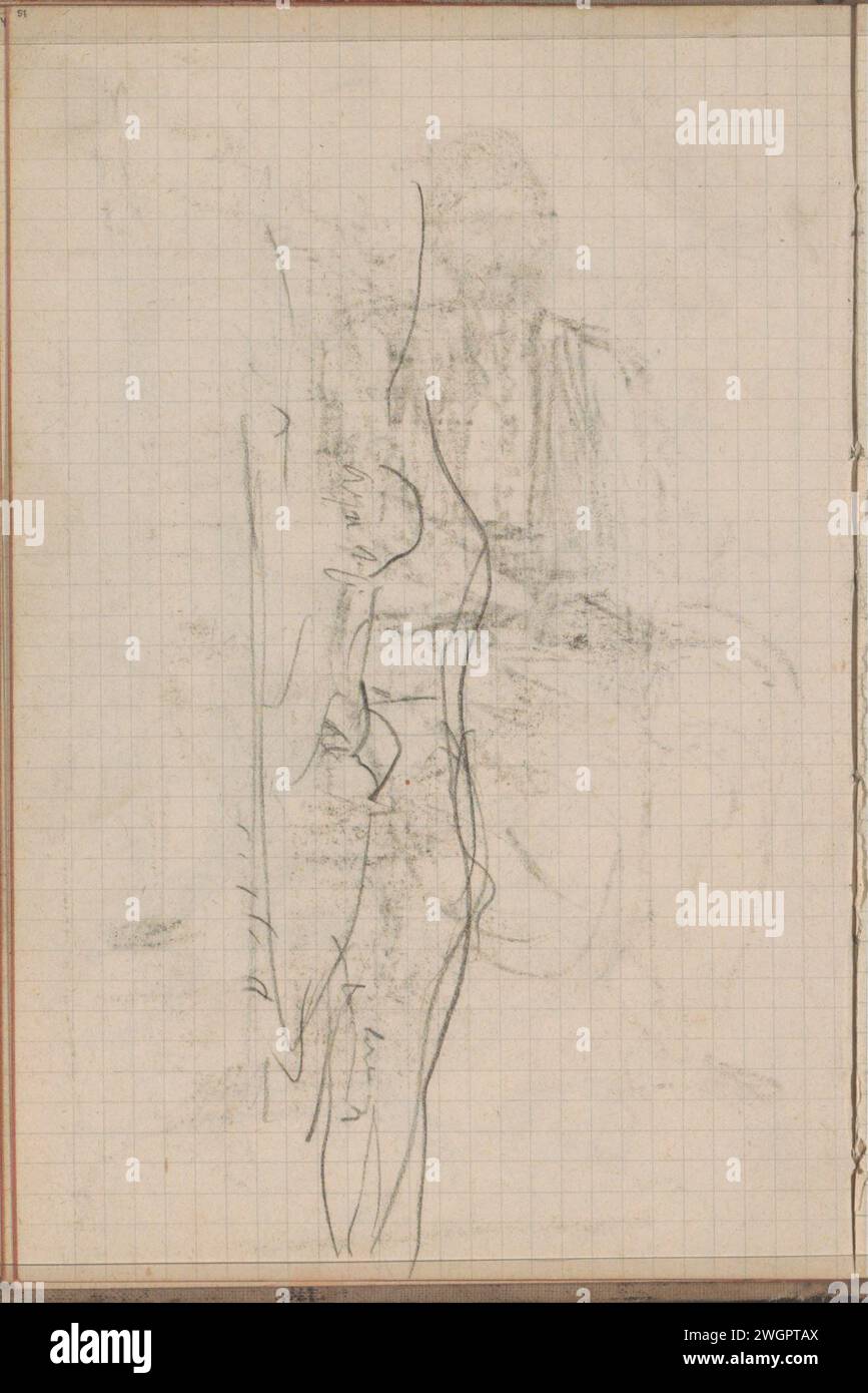 Hilly landscape, 1892 Page 51 from a sketchbook with 54 sheets ...